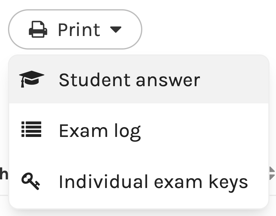Student Answers - Download / Print / Export / Send