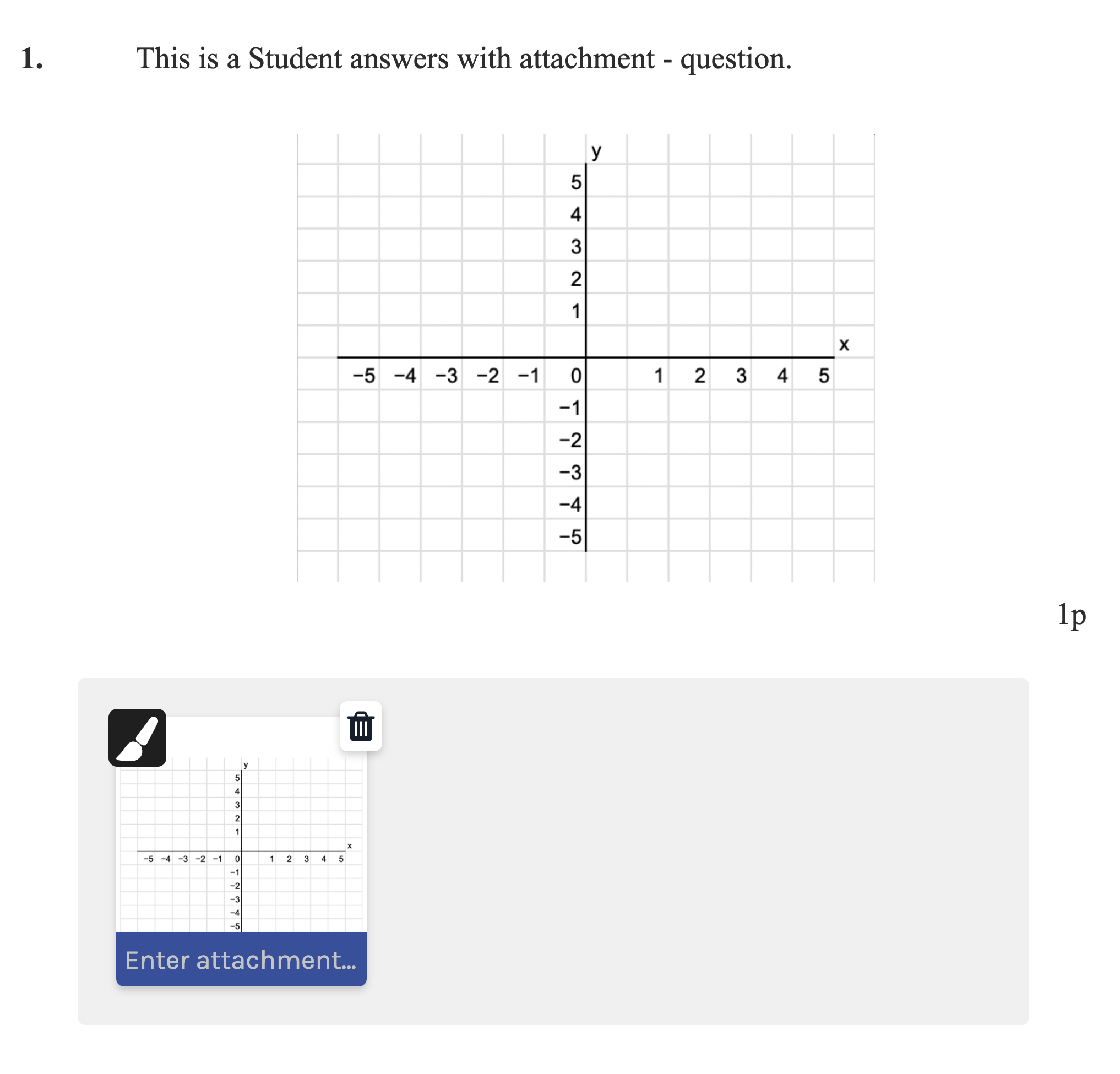 Save drawing / annotation to a question as a student (question types exam)