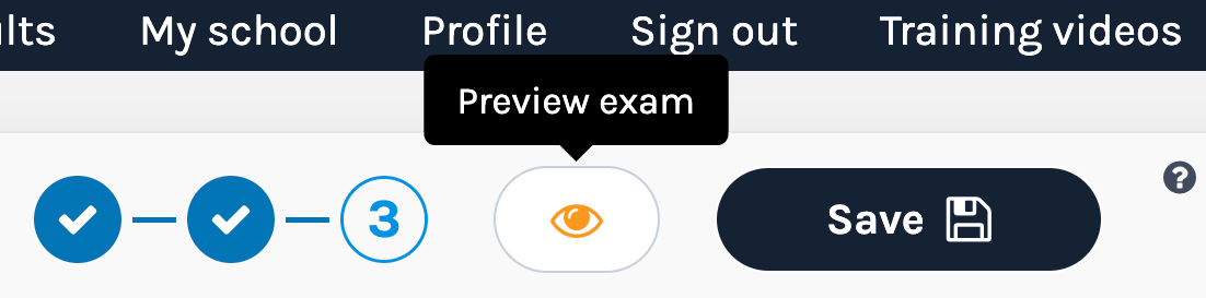Latest updates in Exam.net
